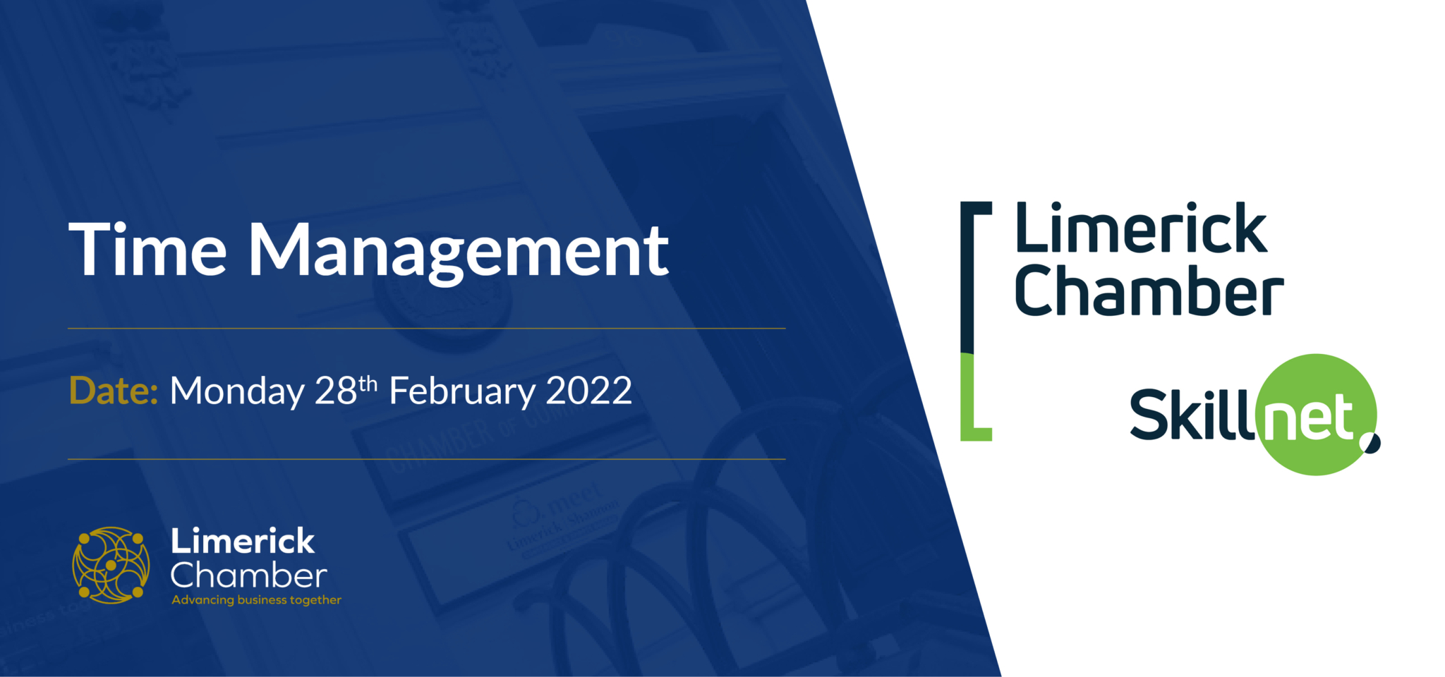 Time Management (part-funded by Limerick Chamber Skillnet) | Limerick ...