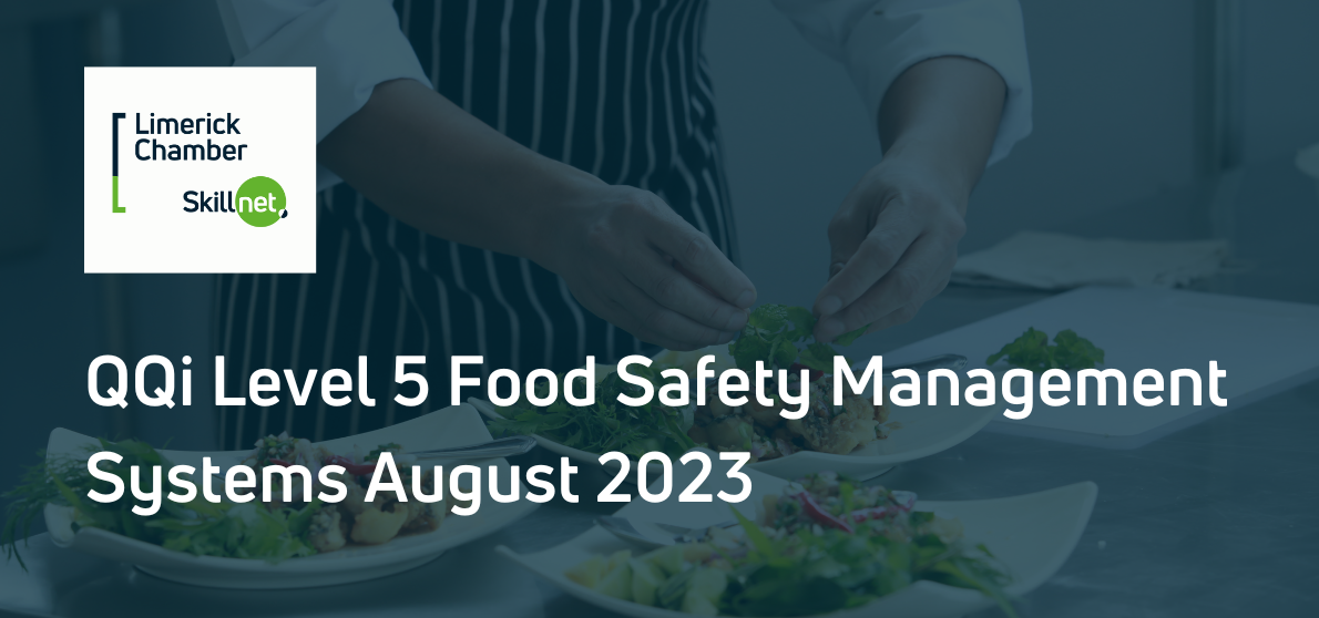 QQi Level 5 Implementing Food Safety Management Systems | August 2023 ...