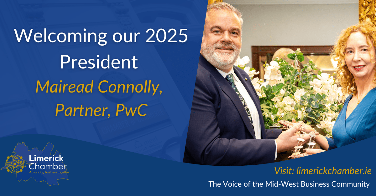 2025 Limerick Chamber is pleased to announce that Mairead Connolly, Tax ...